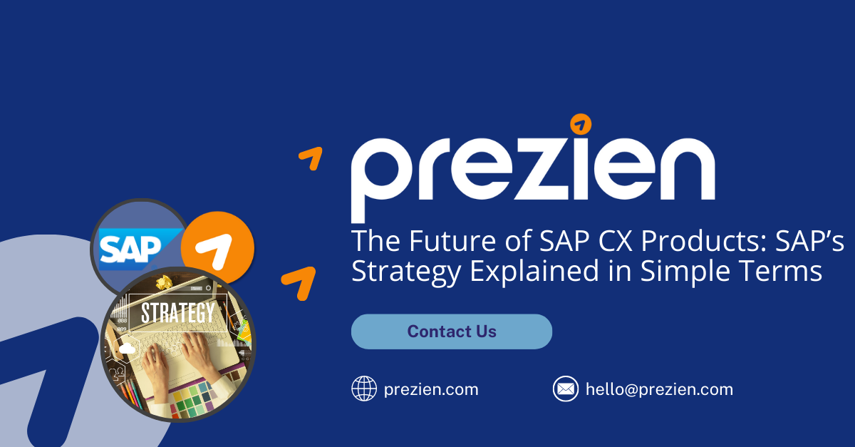 The Future of SAP CX Products: SAP’s strategy explained in simple terms ...